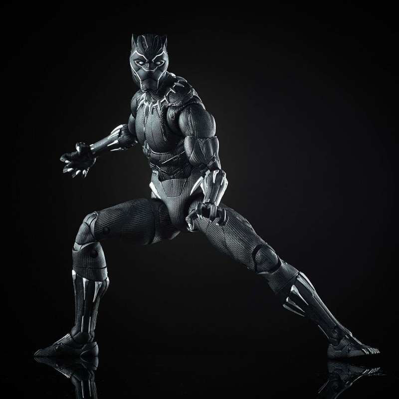 Marvel Legends Series Black Panther Deluxe Collector Action Figure 12 ...