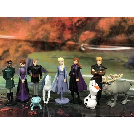Disney Frozen 2 My Busy Books Cake Topper 10 Figurines, Playmat ...