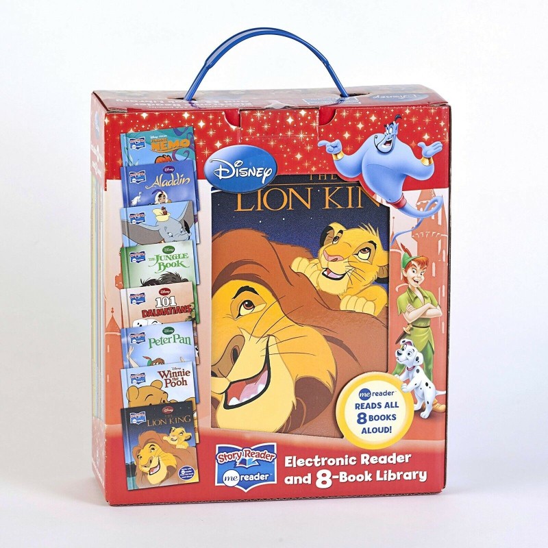 Disney Classic Electronic Story Me Reader 8 Books Aladdin Pooh Dumbo ...